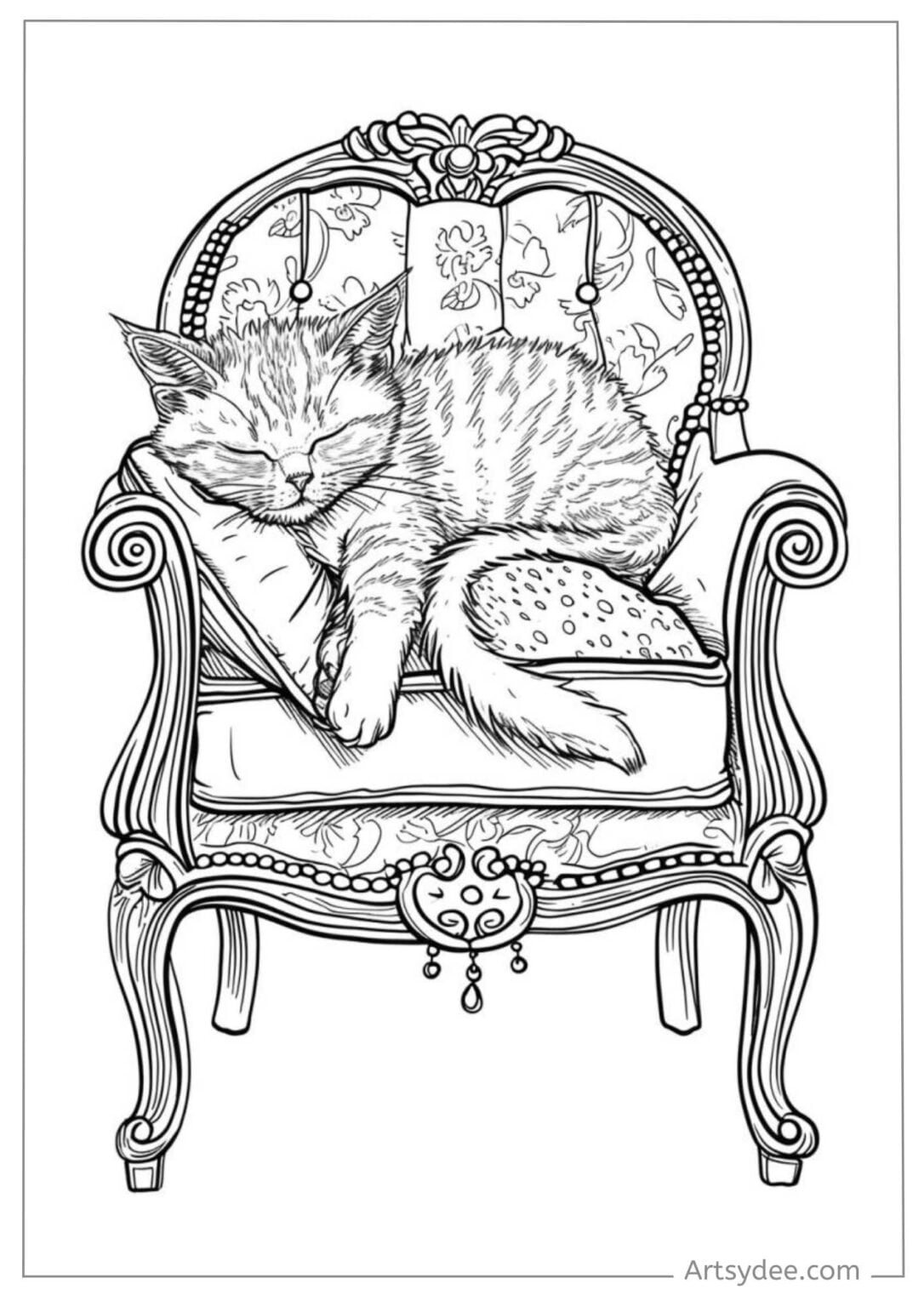 37 Charming Kitten Coloring Pages (free printables) - Artsydee ...