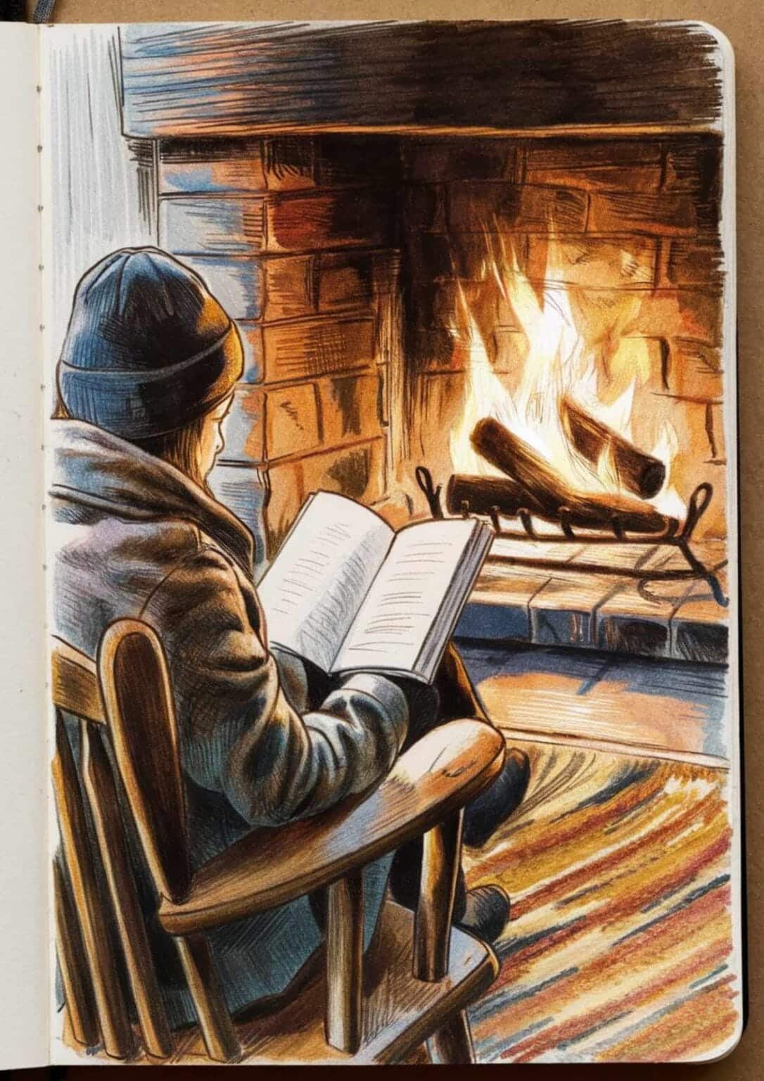 70+ Winter Drawing Ideas – Cozy & Simple Winter Drawings to Try ...