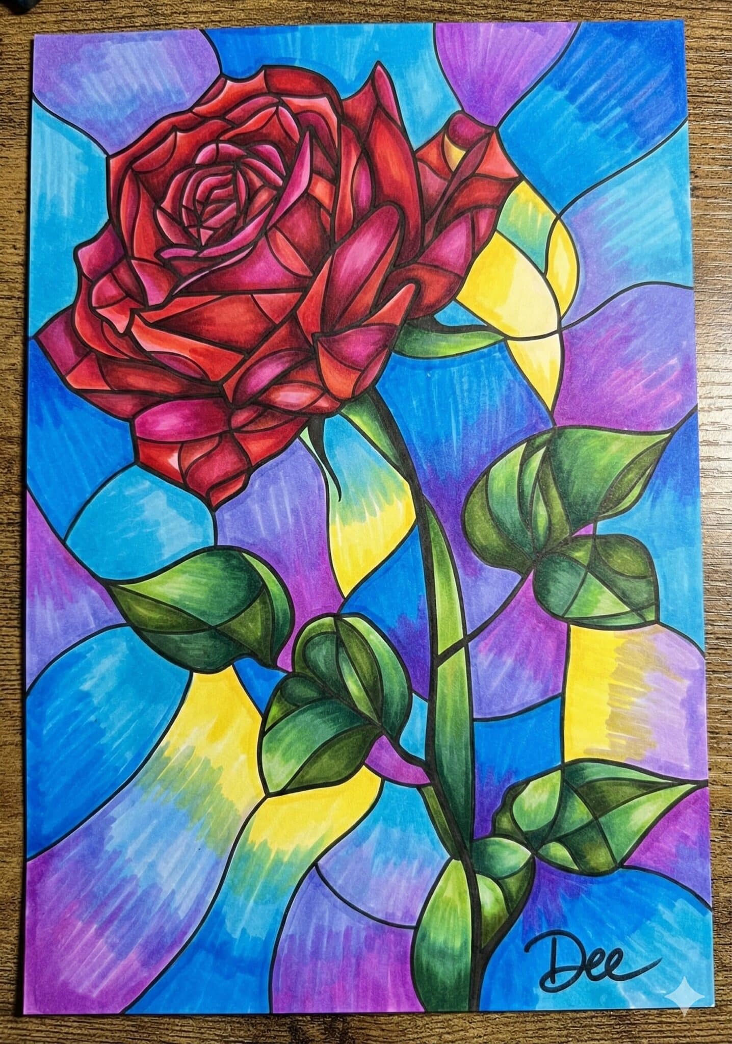 40+ Free Printable Stained Glass Patterns: Beautiful Designs for Your ...