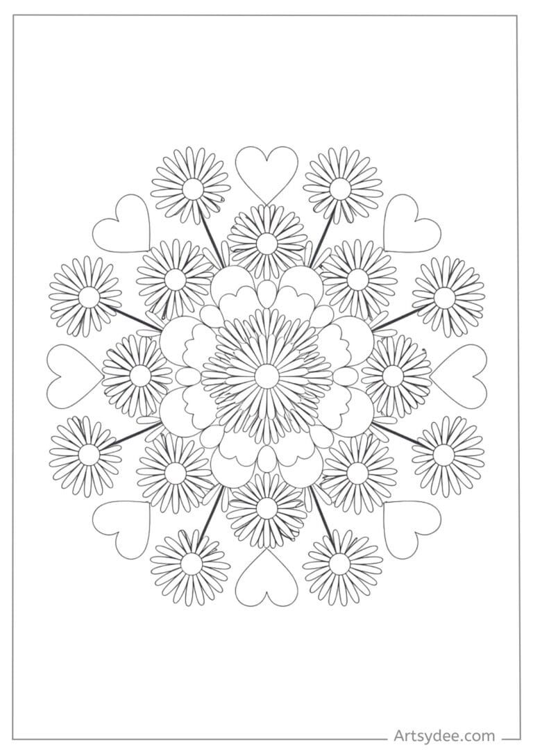 120+ Mandala Coloring Pages: Free Printable PDF for Relaxation ...