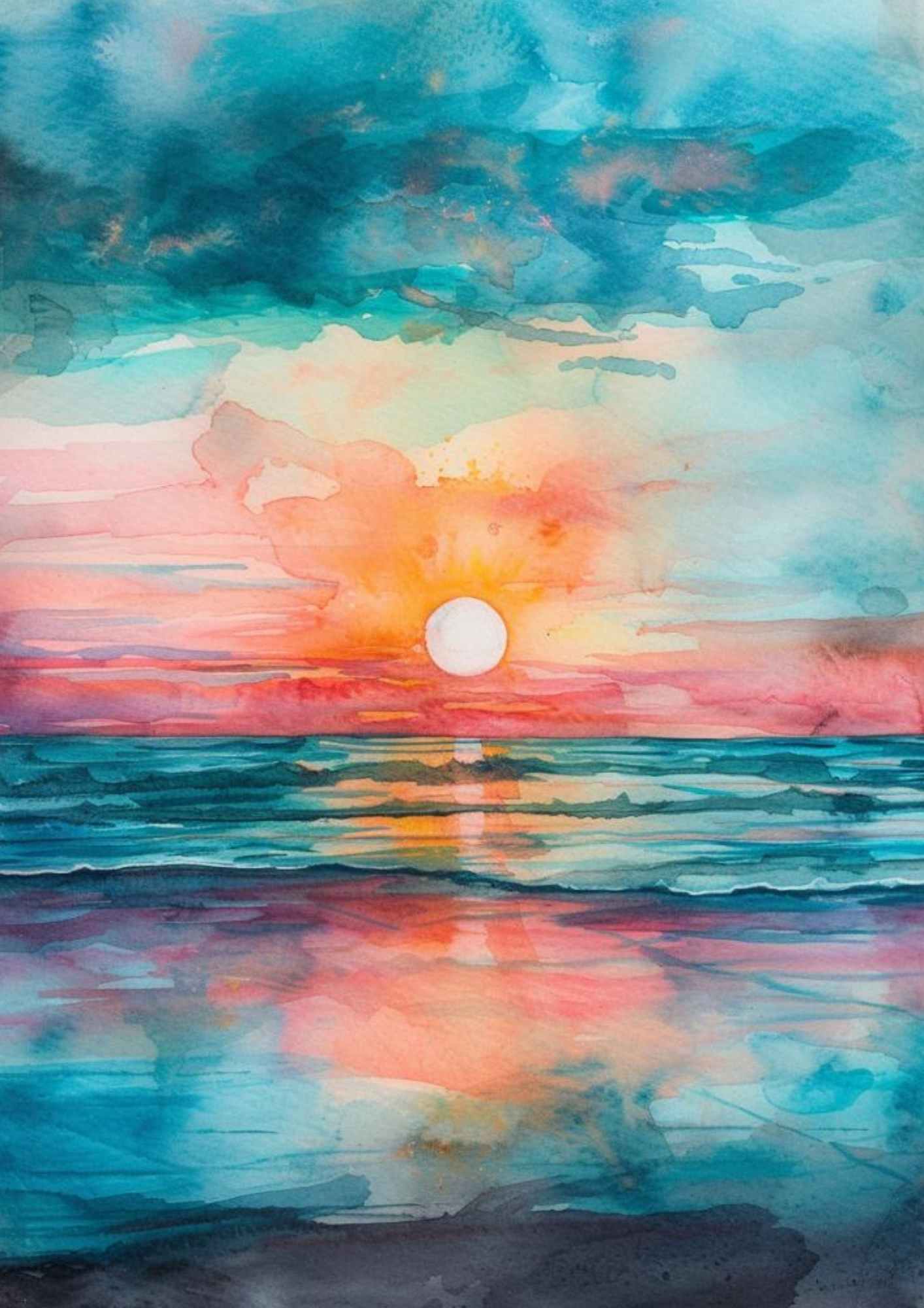 Watercolor Sunset Wonders: 30 Inspirations to Paint the Sky - Artsydee ...