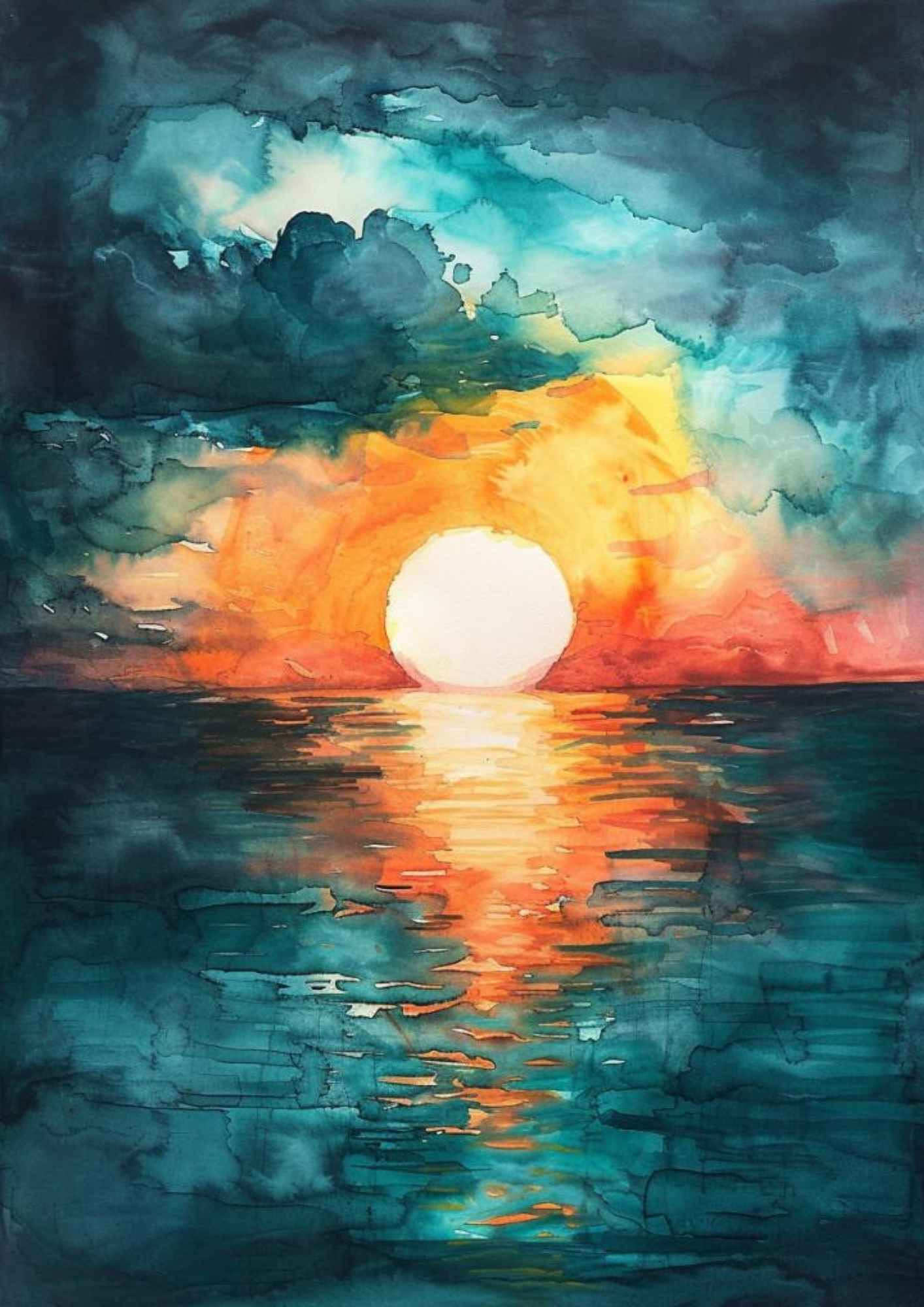 Watercolor Sunset Wonders: 30 Inspirations to Paint the Sky - Artsydee ...
