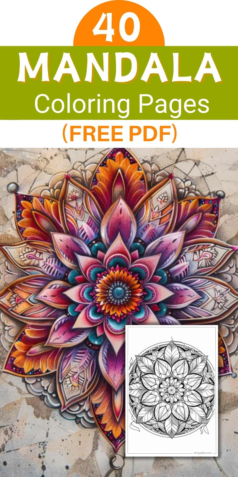 40+ Mandala Coloring Pages: Free Printable PDF for Relaxation ...