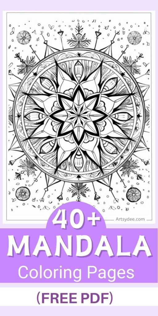 40+ Mandala Coloring Pages: Free Printable PDF for Relaxation ...