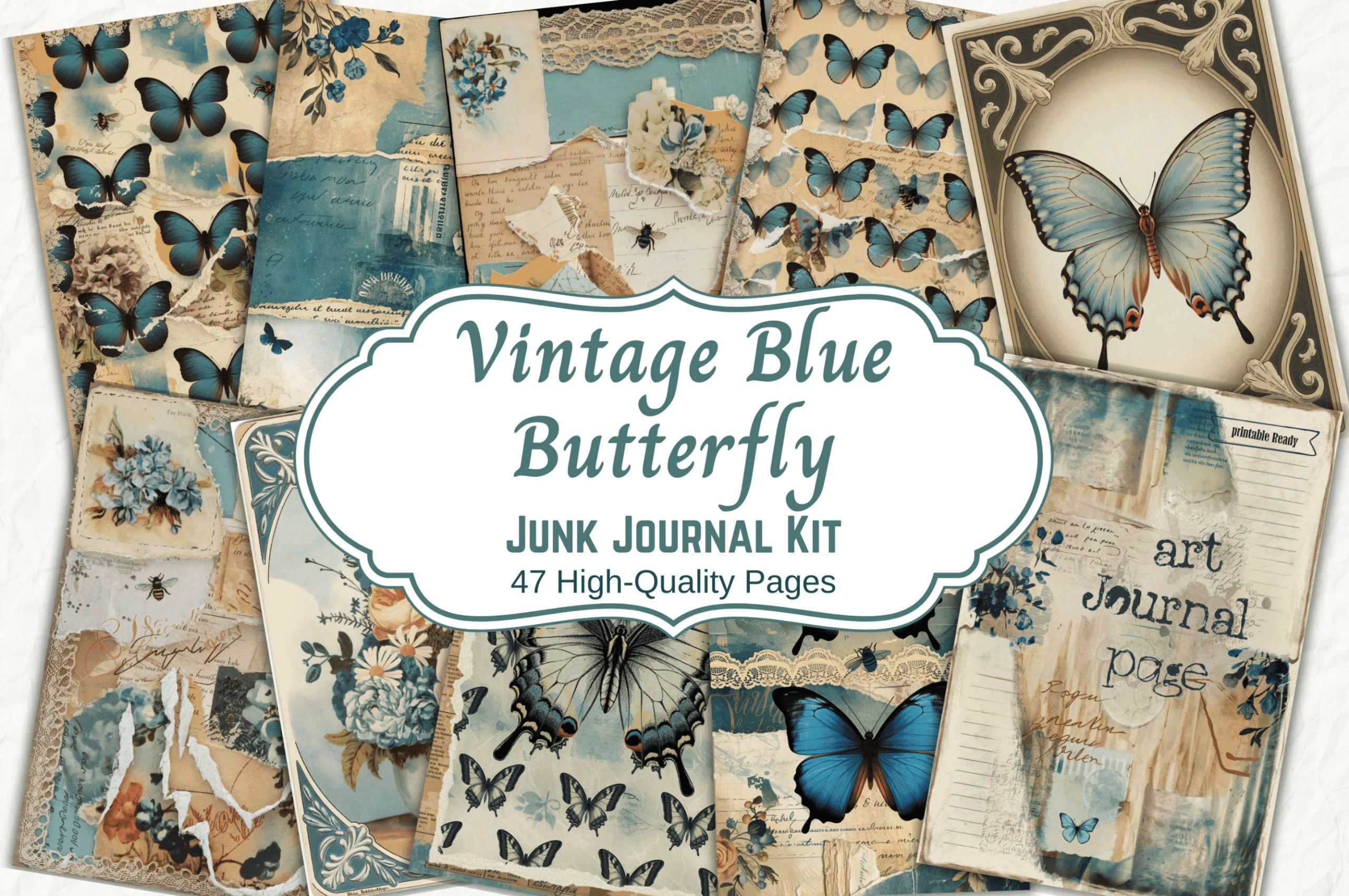 ️ 12 Free Travel Junk Journal Pages – Download & Get Inspired ...