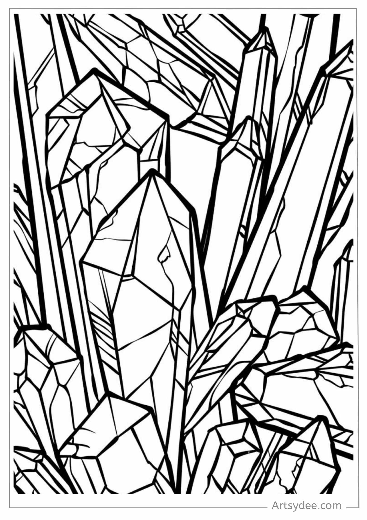 50+ Aesthetic Coloring Pages (Free Printable PDF!) - Artsydee - Drawing ...