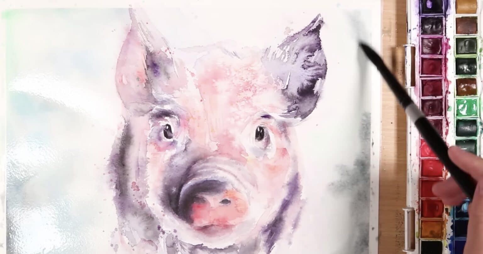 16+ Easy Watercolor Tutorials For Beginners +Free Painting Templates ...