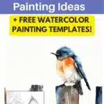 20 Whimsical Bird Templates for Watercolor (Printable Free Patterns ...