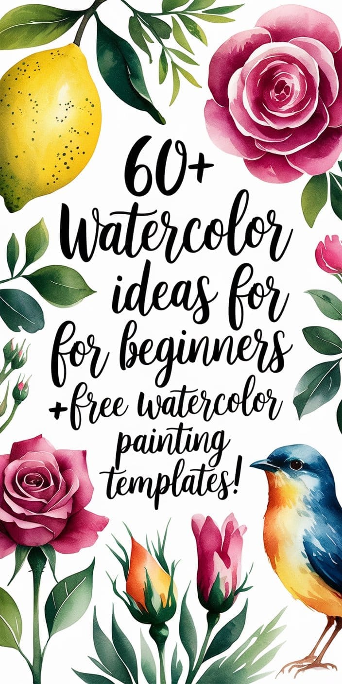 Watercolor Inspo: 60 Awesome Watercolor Painting Ideas and Tutorials ...