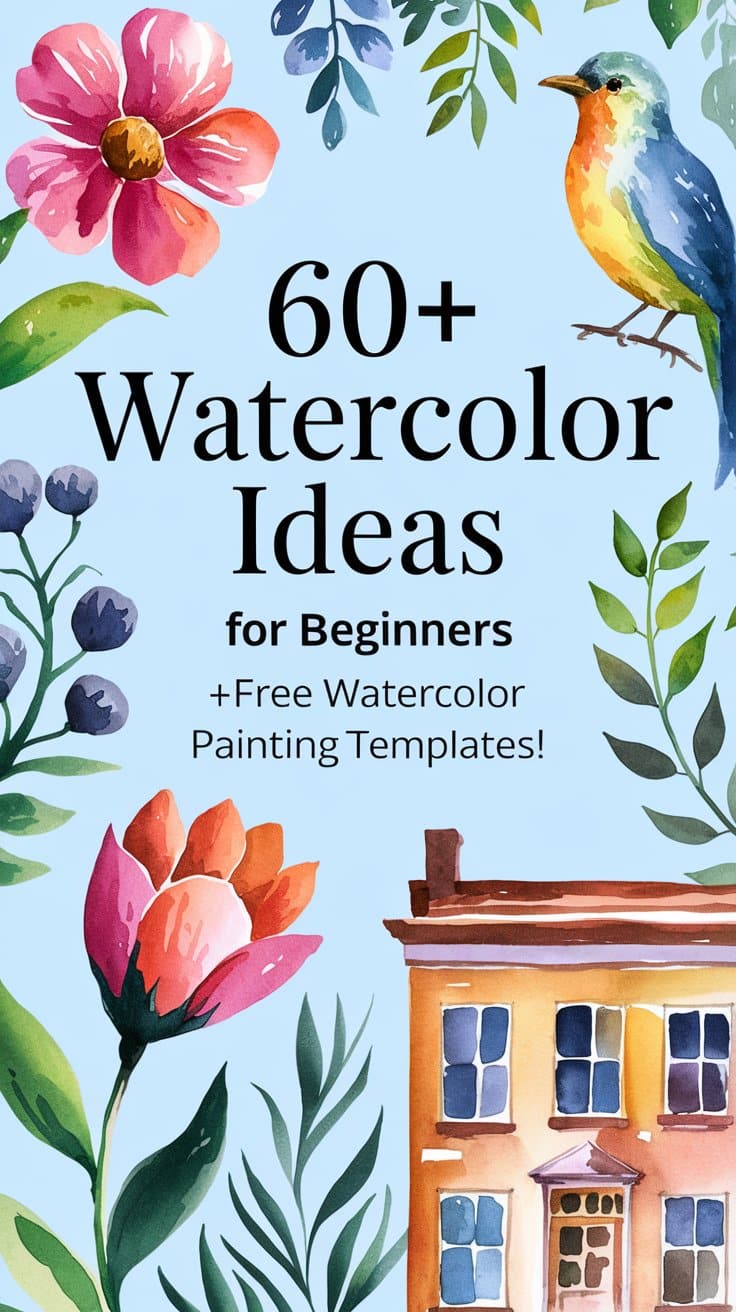 Watercolor Inspo: 60 Awesome Watercolor Painting Ideas and Tutorials ...