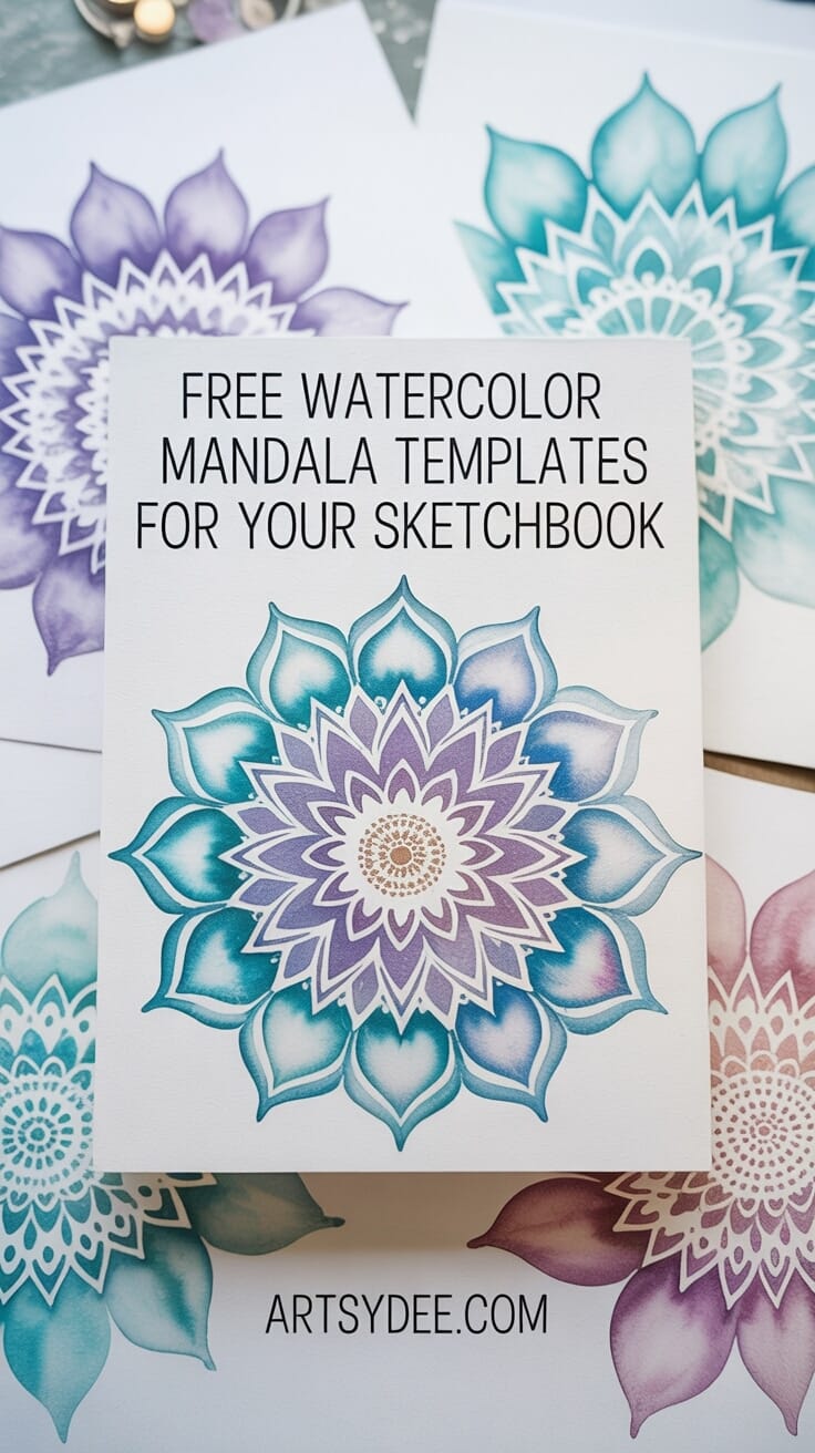 Looking for a Mandala Template? 10 FREE Mystical Mandala Printables to ...