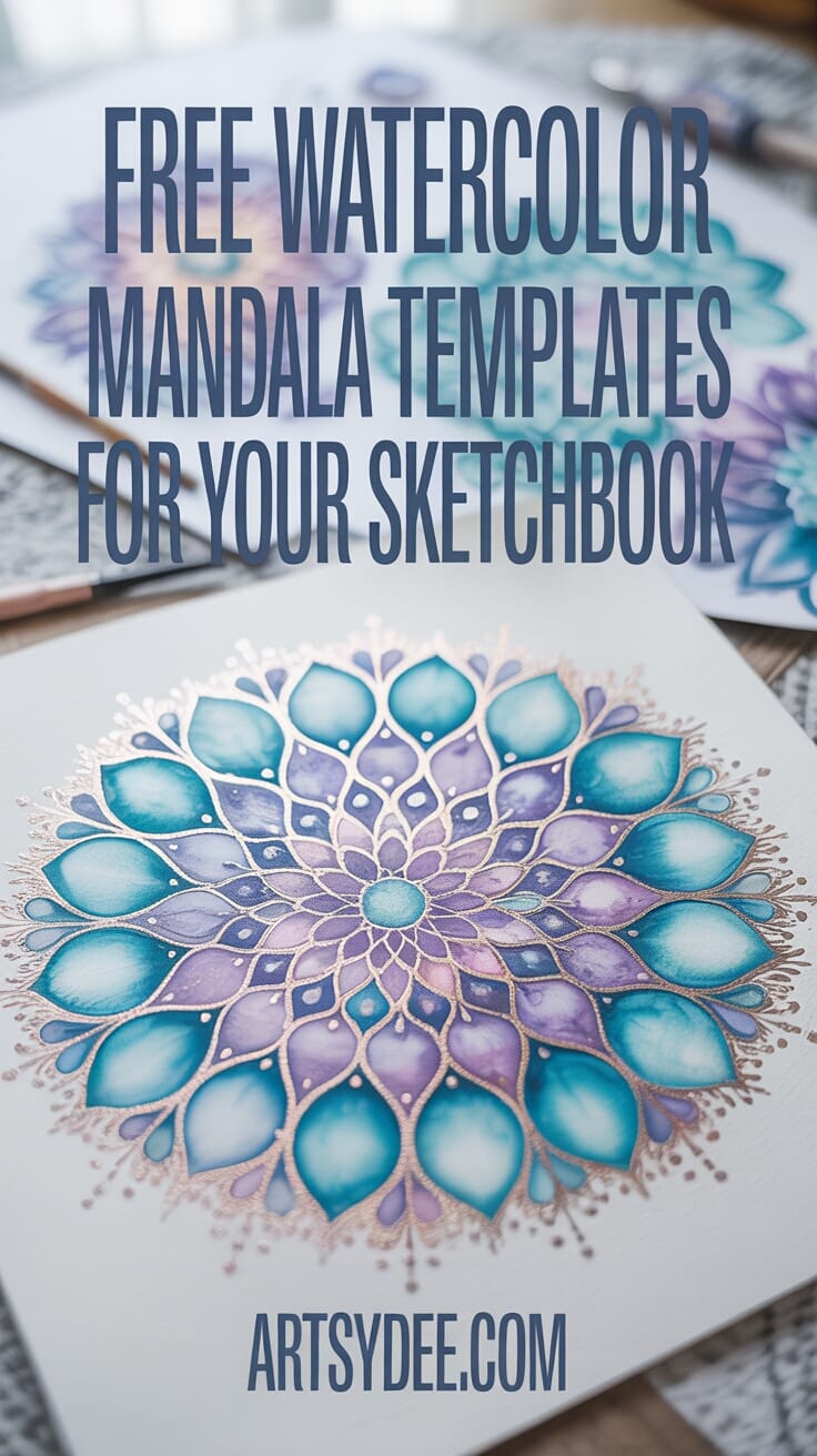 Looking for a Mandala Template? 10 FREE Mystical Mandala Printables to ...