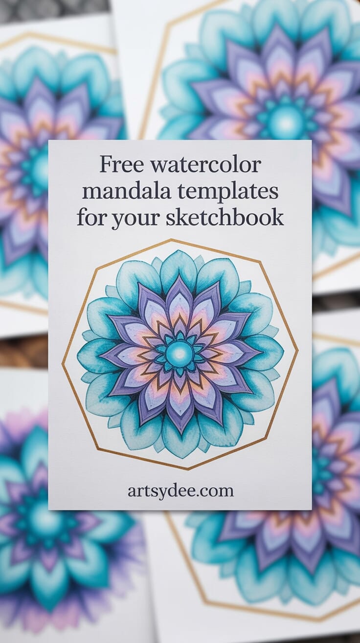 Looking for a Mandala Template? 10 FREE Mystical Mandala Printables to ...