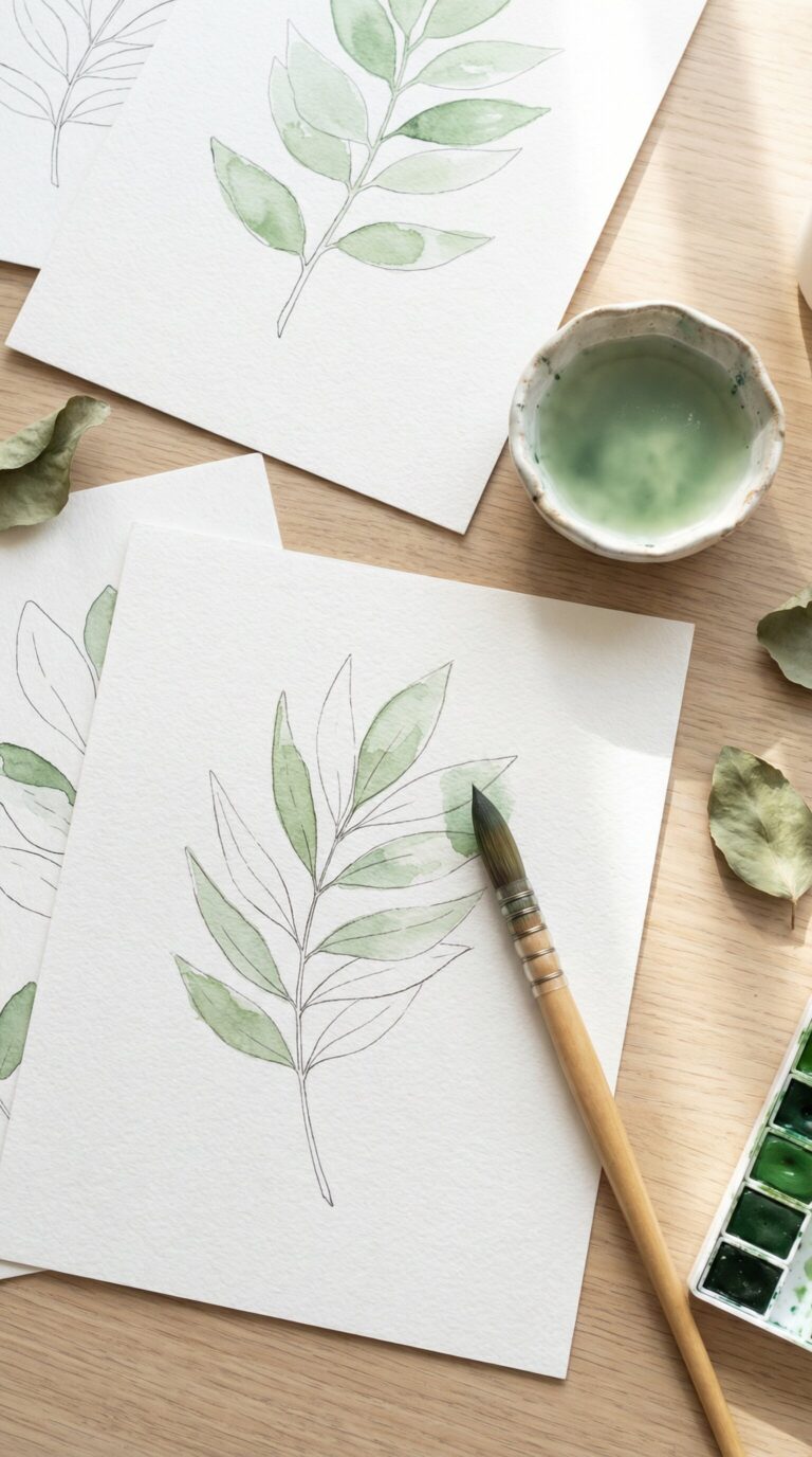 45+ Free Watercolor Templates to Paint Like a Pro (Printable ...