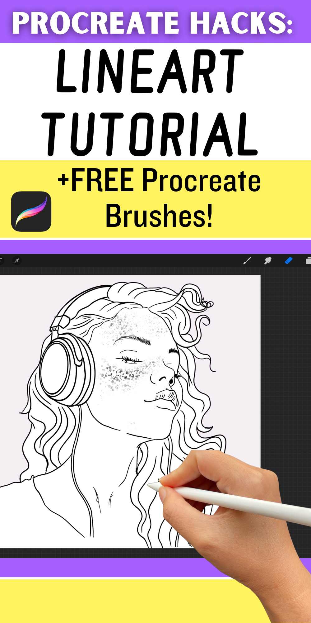 Procreate Lineart Made Easy: My Secret Tips for Beginners (Plus FREE ...
