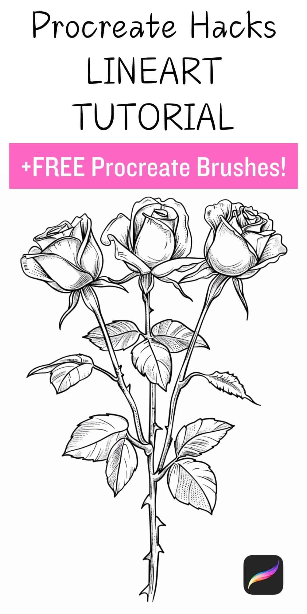 Procreate Lineart Made Easy: My Secret Tips for Beginners (Plus FREE ...