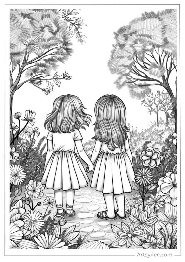 30+ Free Printable People Coloring Pages to Bring to Life 🎨 – Artsydee ...