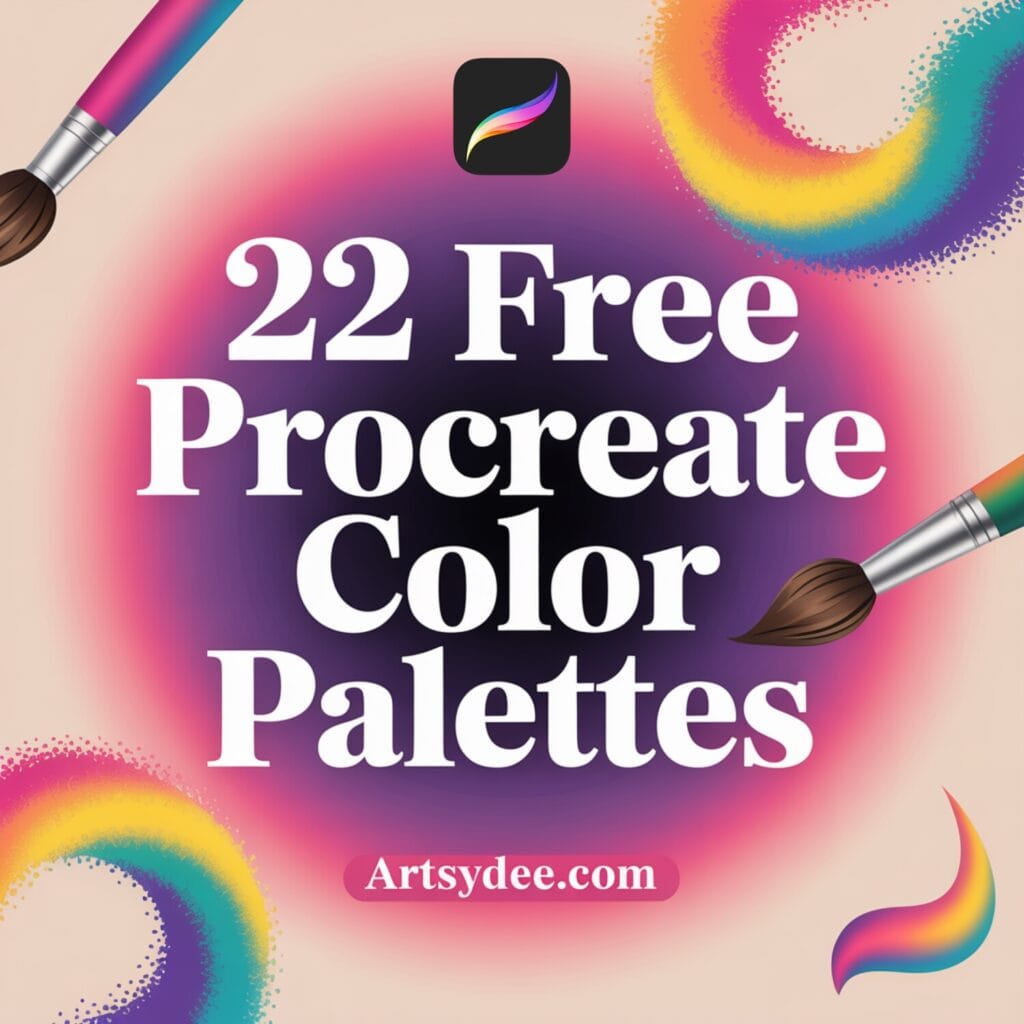 22 Free Color Palettes for Procreate – Artsydee – Drawing, Painting ...