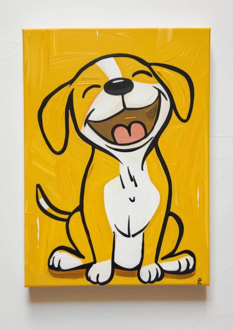 60+ Cute Canvas Painting Ideas for Beginners (with FREE Templates ...