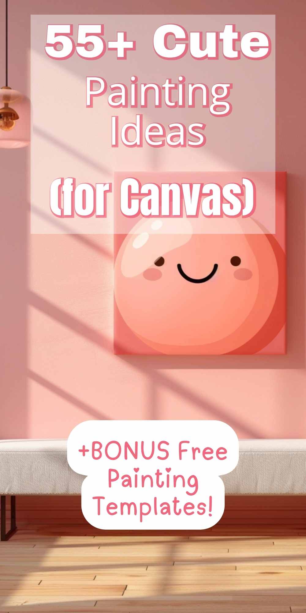 60+ Cute Canvas Painting Ideas for Beginners (with FREE Templates ...
