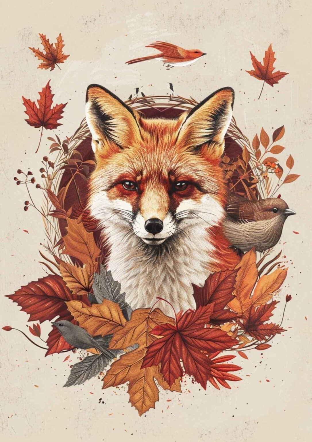 Vintage Fall Botanicals: 70+ FREE Printable Wall Art for Autumn Vibes ...