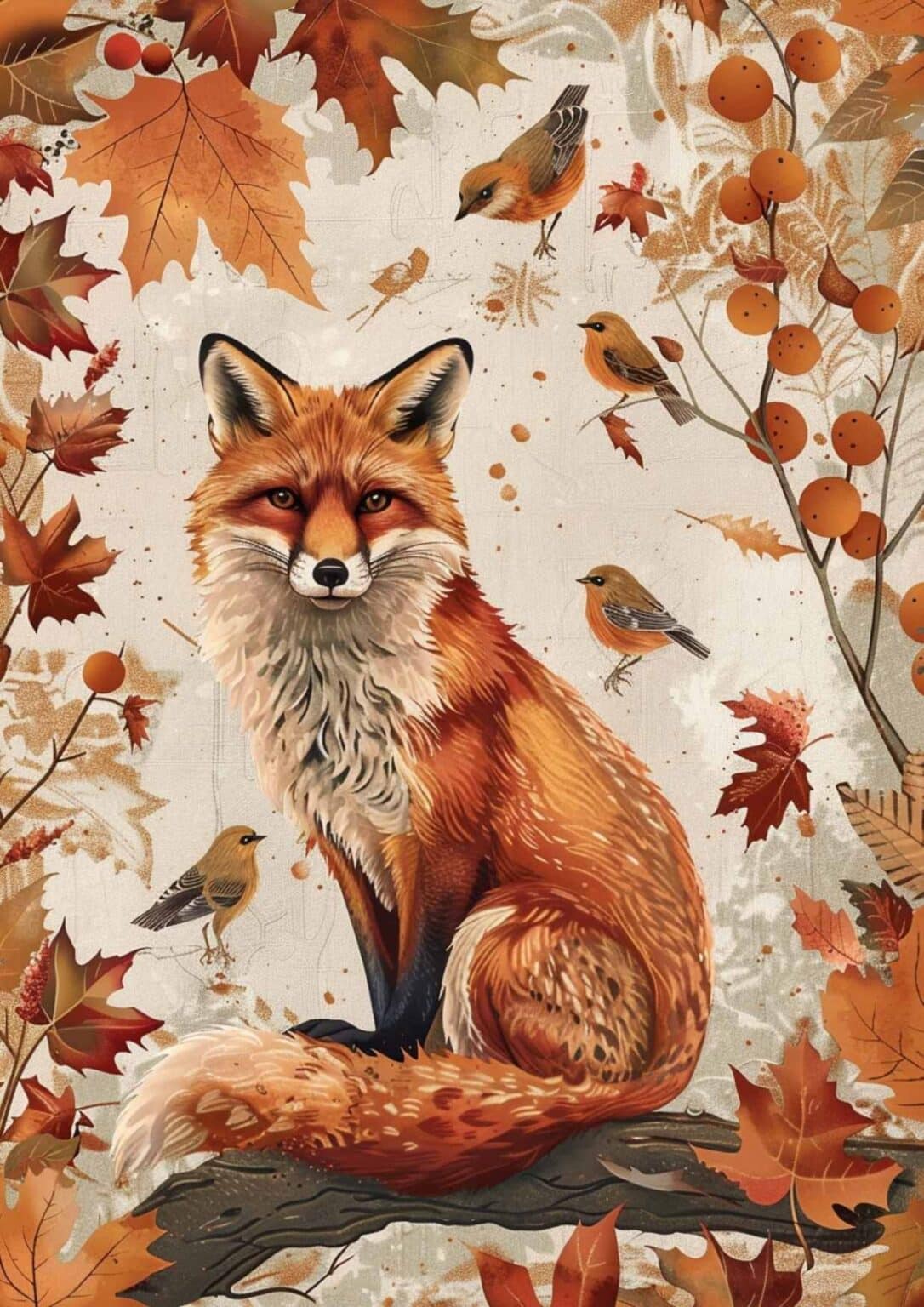 Vintage Fall Botanicals: 70+ FREE Printable Wall Art for Autumn Vibes ...