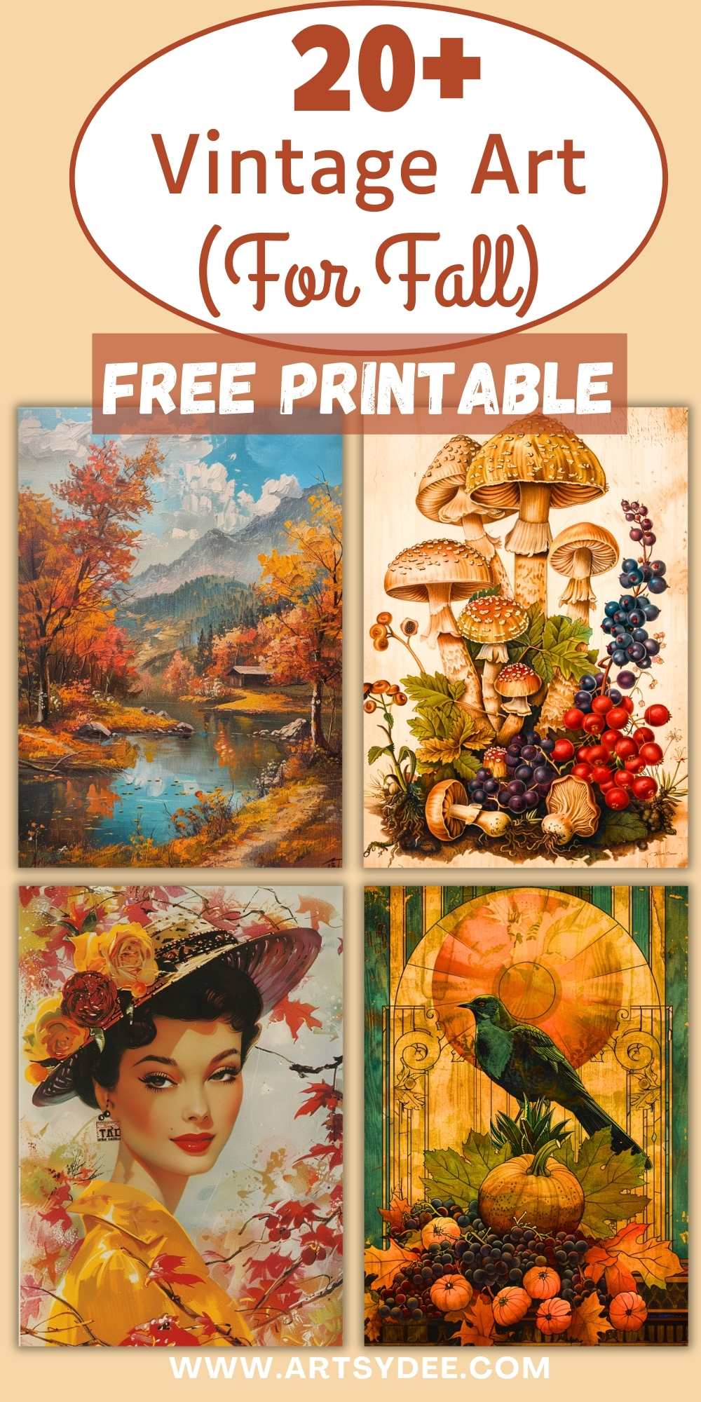 Bring the Warmth of Autumn into Your Home with These FREE Printable ...