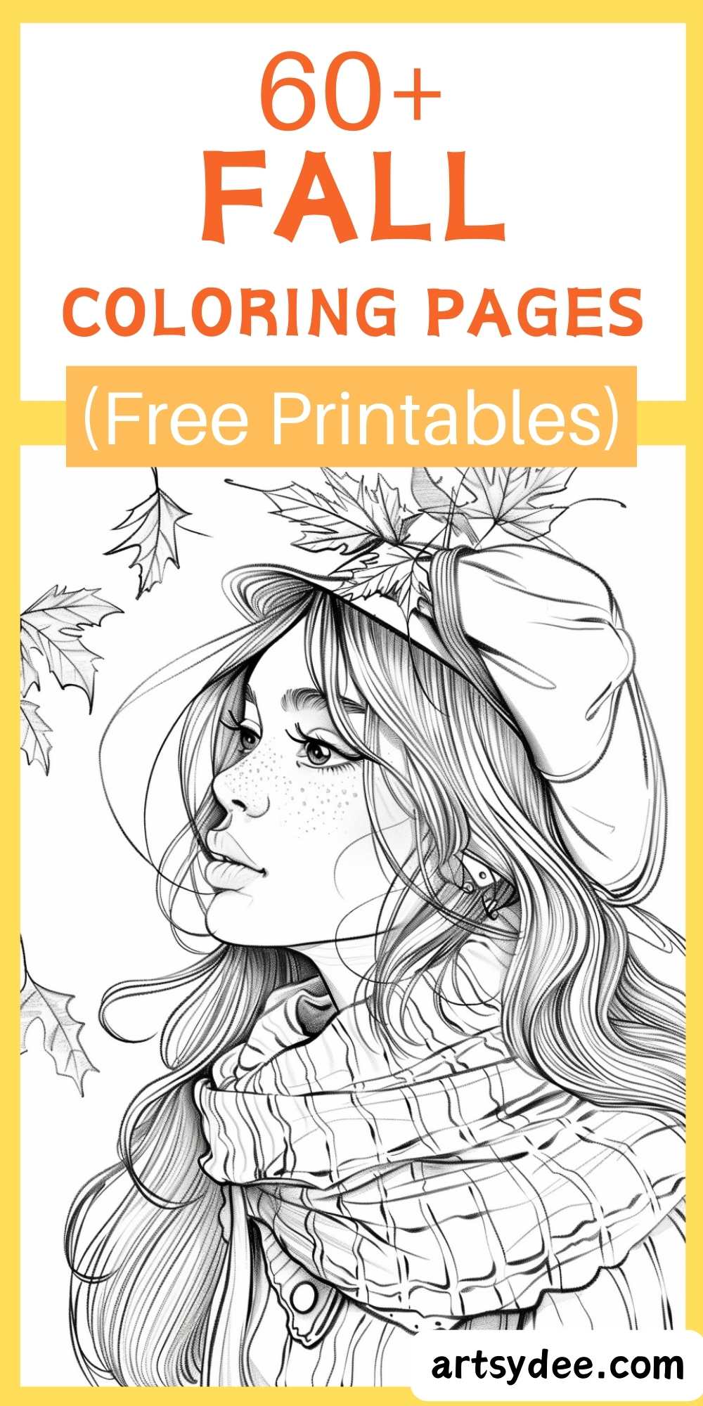 Fall into Creativity: 60+ Free Fall Coloring Pages for Adults ...