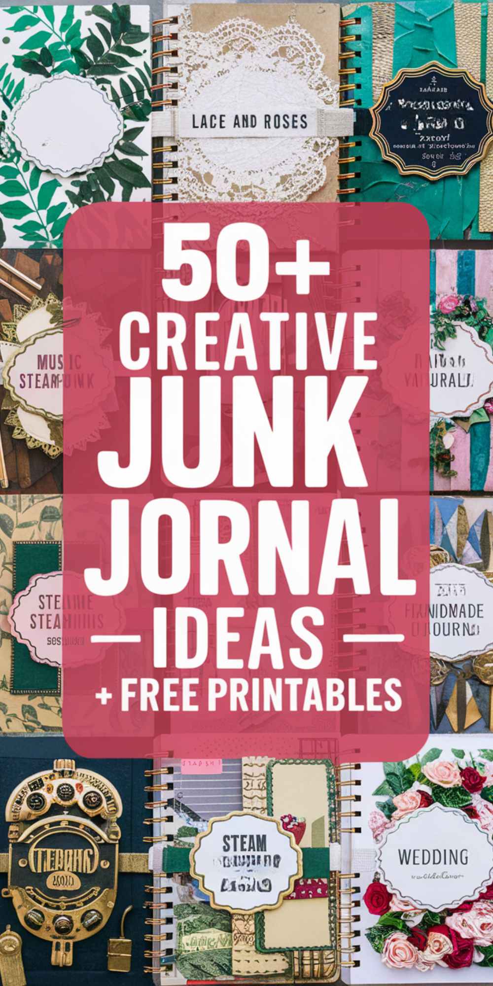 50+ Junk Journal Ideas & Themes To Inspire Your DIY Creations ...