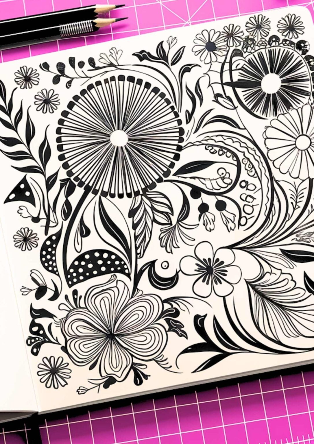 70+ Zendoodle Art Ideas to Spark Your Creativity (+ Free Doodle ...