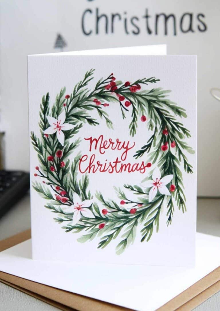 50+ Christmas Watercolor Ideas to Try This Holiday Season! - Artsydee ...