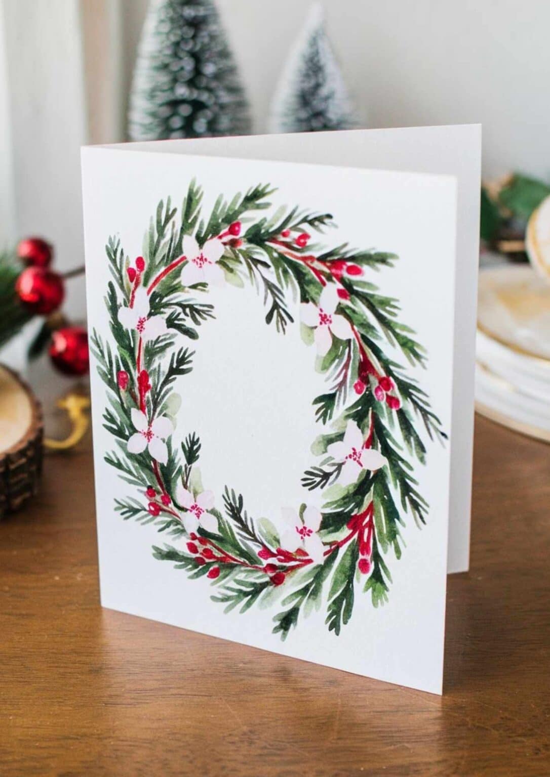 50+ Christmas Watercolor Ideas to Try This Holiday Season! - Artsydee ...