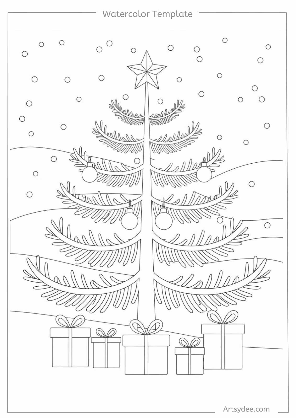 50+ Christmas Watercolor Ideas to Try This Holiday Season! - Artsydee ...