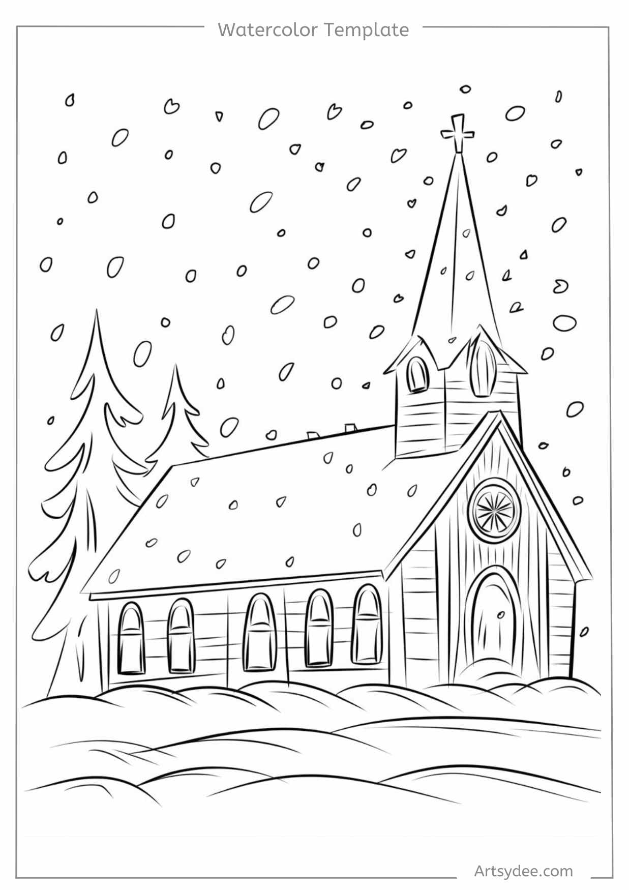 50+ Christmas Watercolor Ideas to Try This Holiday Season! - Artsydee ...