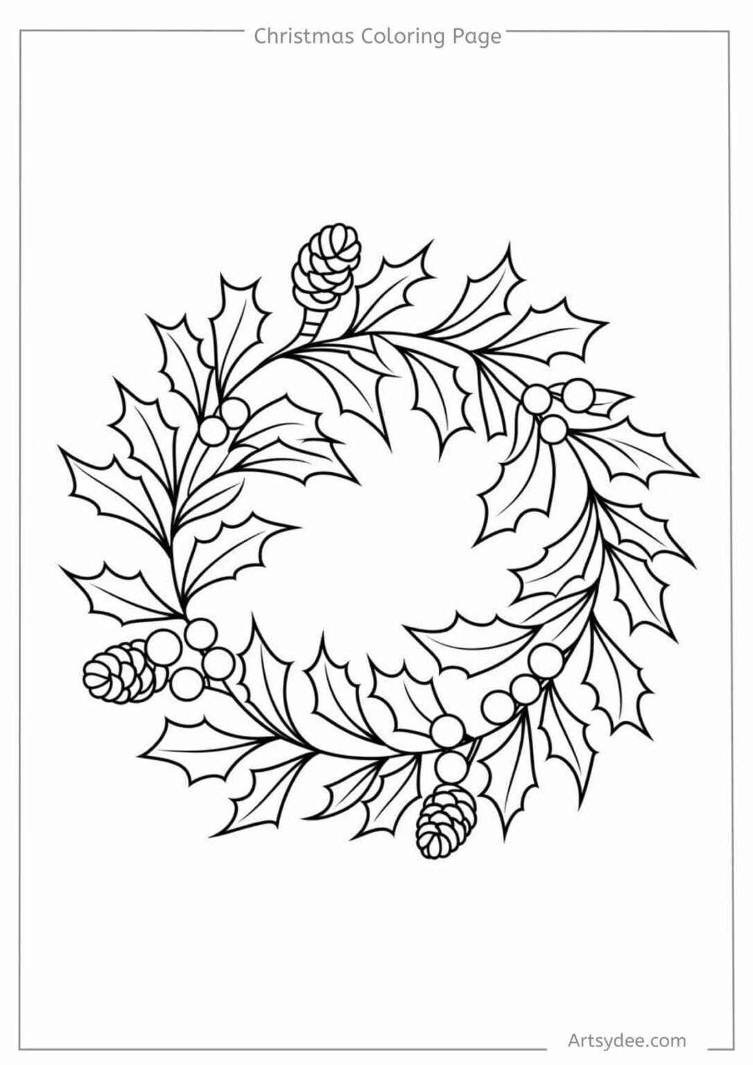 80+ Free Printable Christmas Coloring Pages for Kids & Adults ...