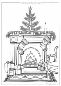 80+ Free Printable Christmas Coloring Pages for Kids & Adults ...