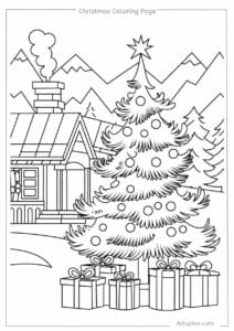 80+ Free Printable Christmas Coloring Pages for Kids & Adults ...