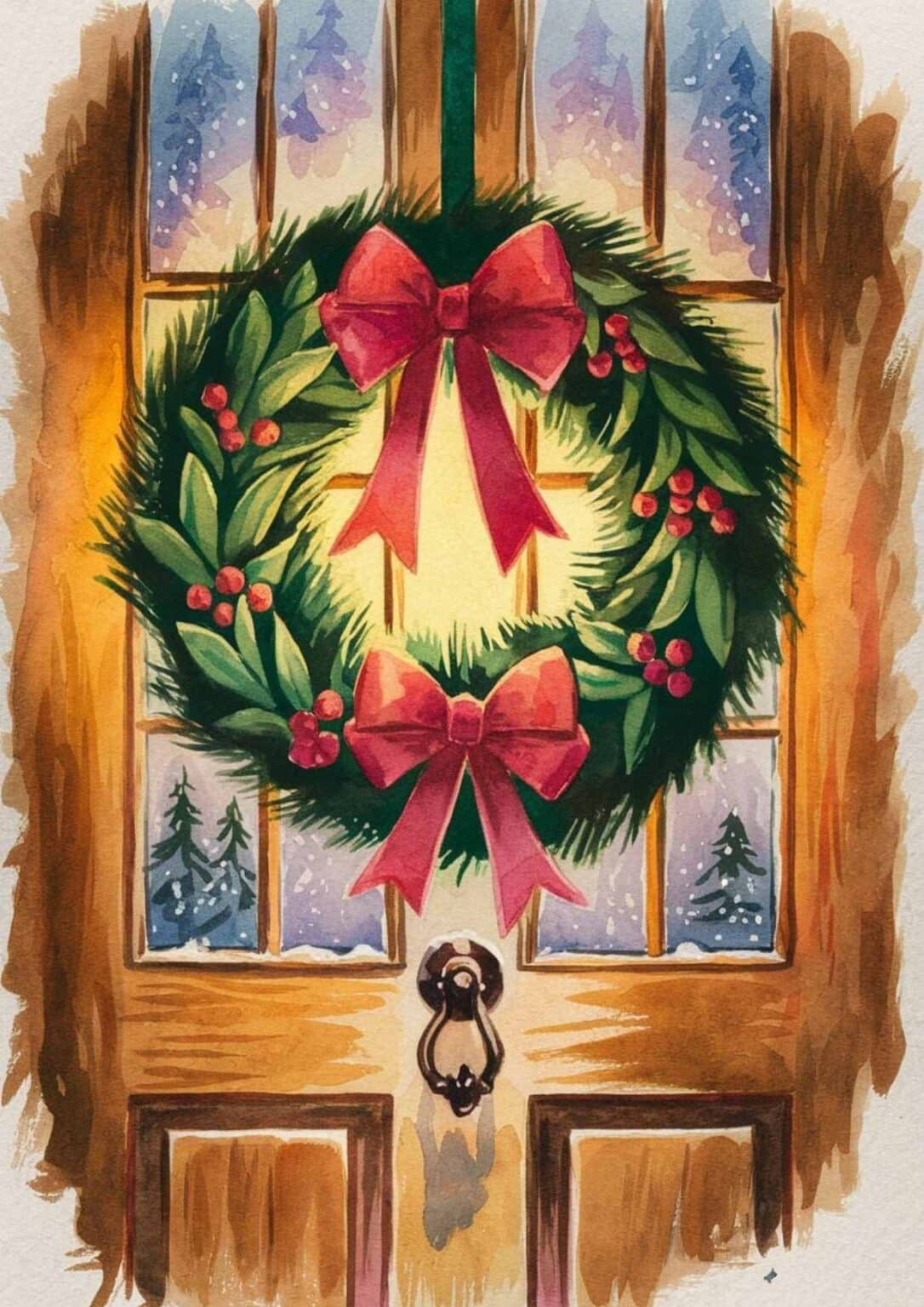 50+ Christmas Watercolor Ideas to Try This Holiday Season! - Artsydee ...