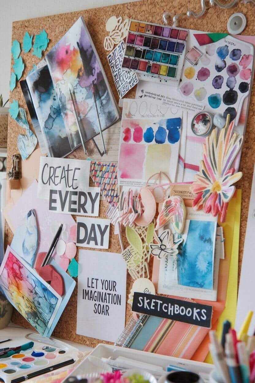 41 Vision Board Ideas & Examples + Free Printable Vision Board Photos ...