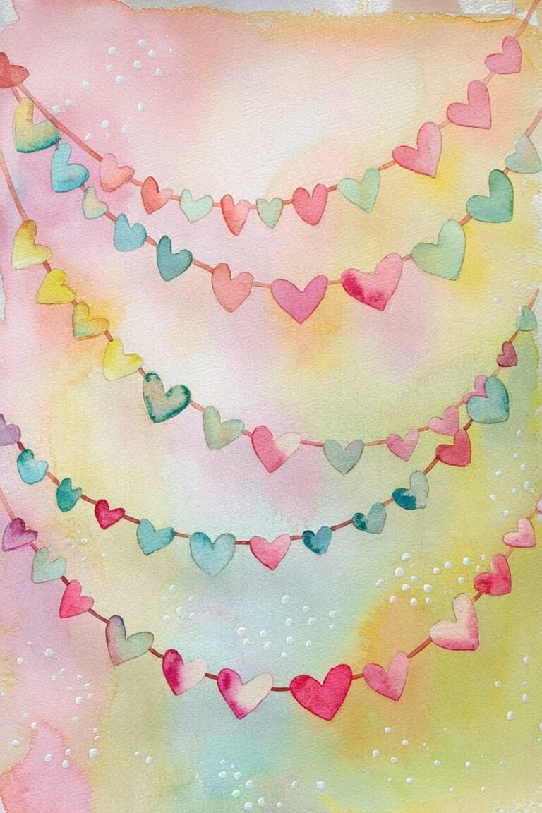 21+ Valentine's Watercolor Inspiration: Gorgeous Ideas For Romatic Art ...