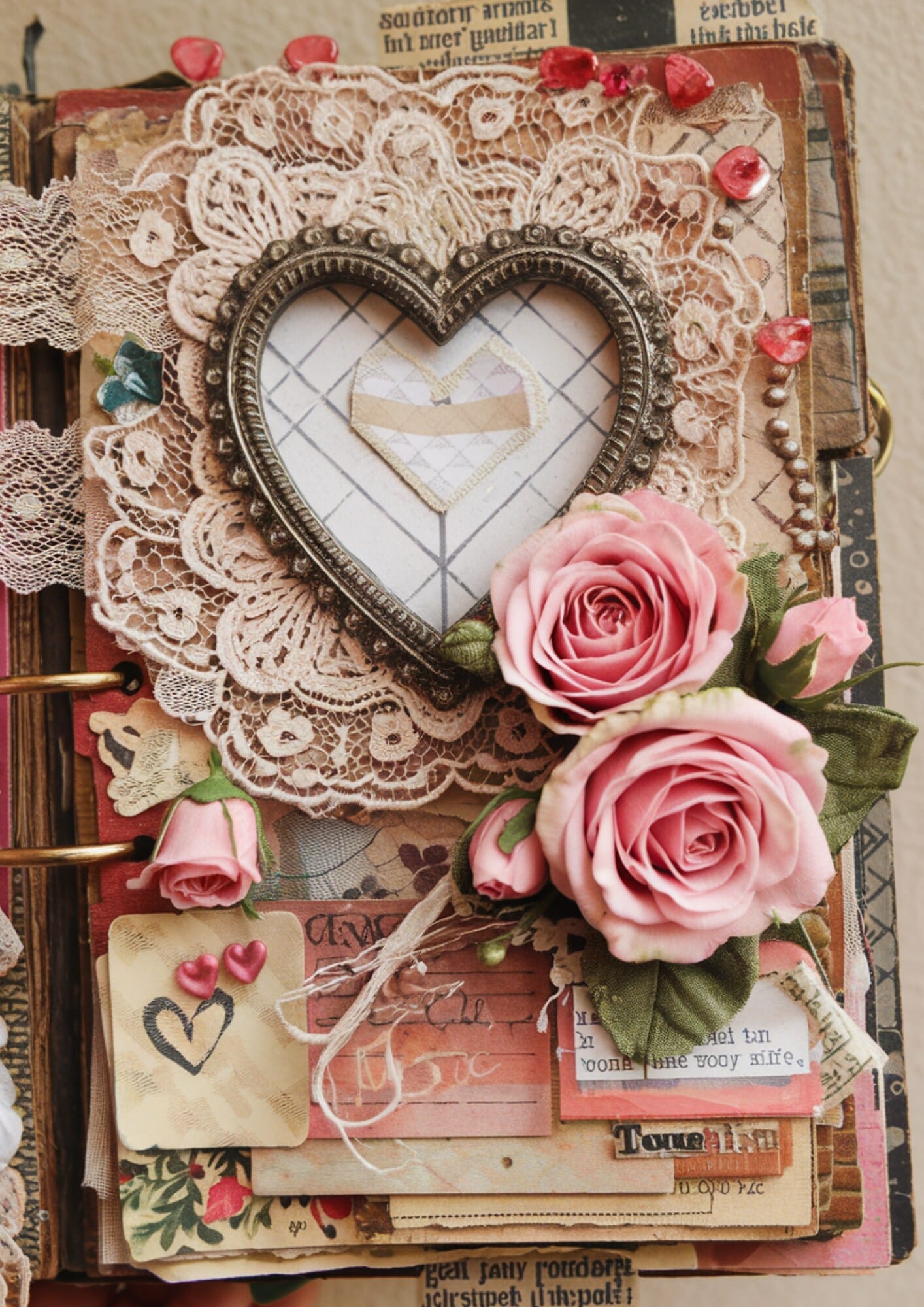 20 Valentines Junk Journal Ideas +FREE Printables! - Artsydee - Drawing ...