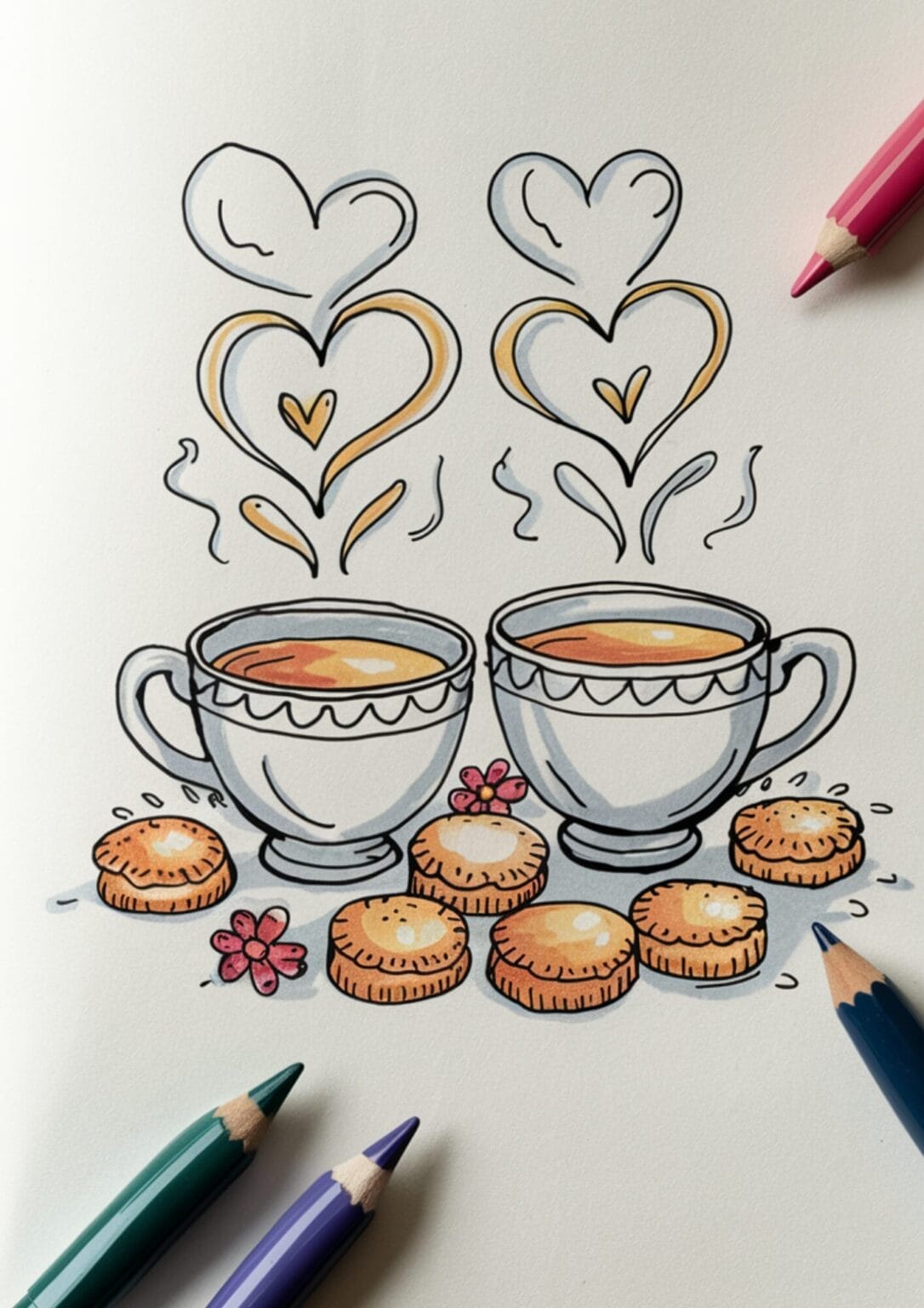 30+ Valentines Doodle Ideas for Journals and Cards - Artsydee - Drawing ...