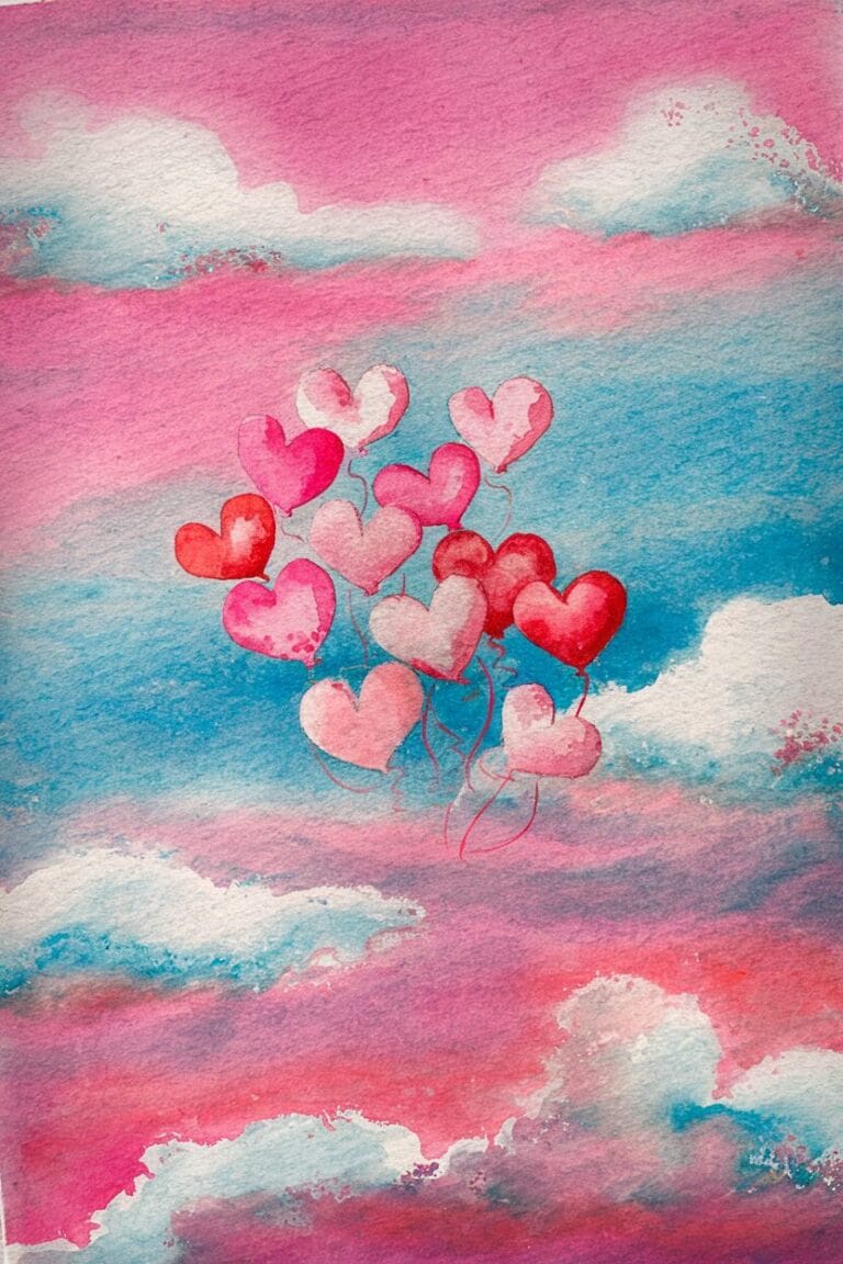 21+ Valentine's Watercolor Inspiration: Gorgeous Ideas For Romatic Art ...