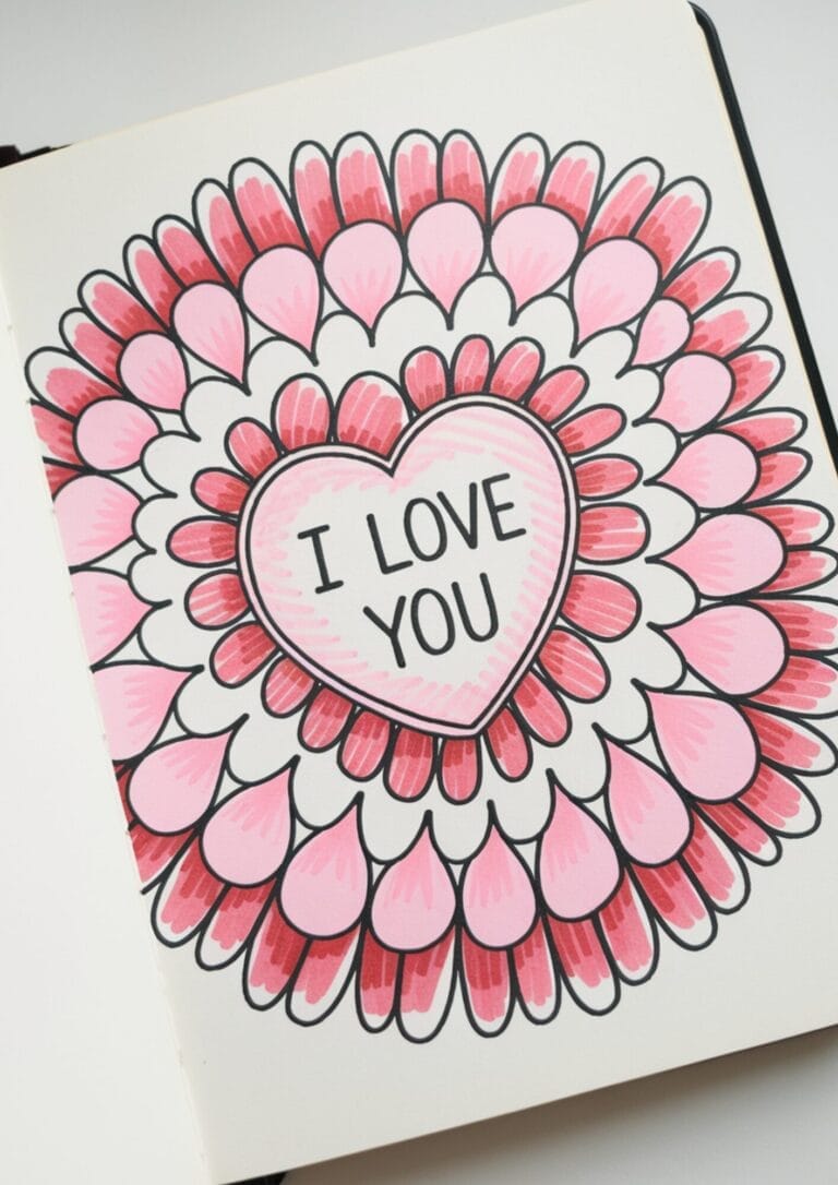30+ Valentines Doodle Ideas for Journals and Cards - Artsydee - Drawing ...