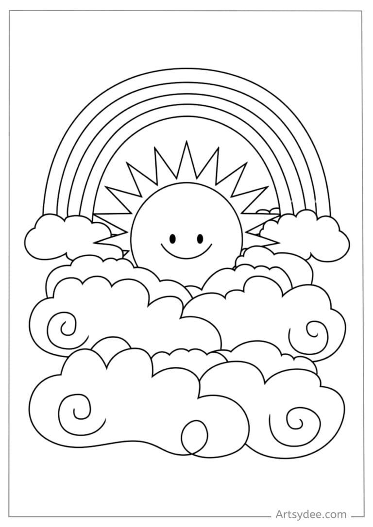 70+ Free Spring Coloring Pages for Kids and Adults (Printables ...