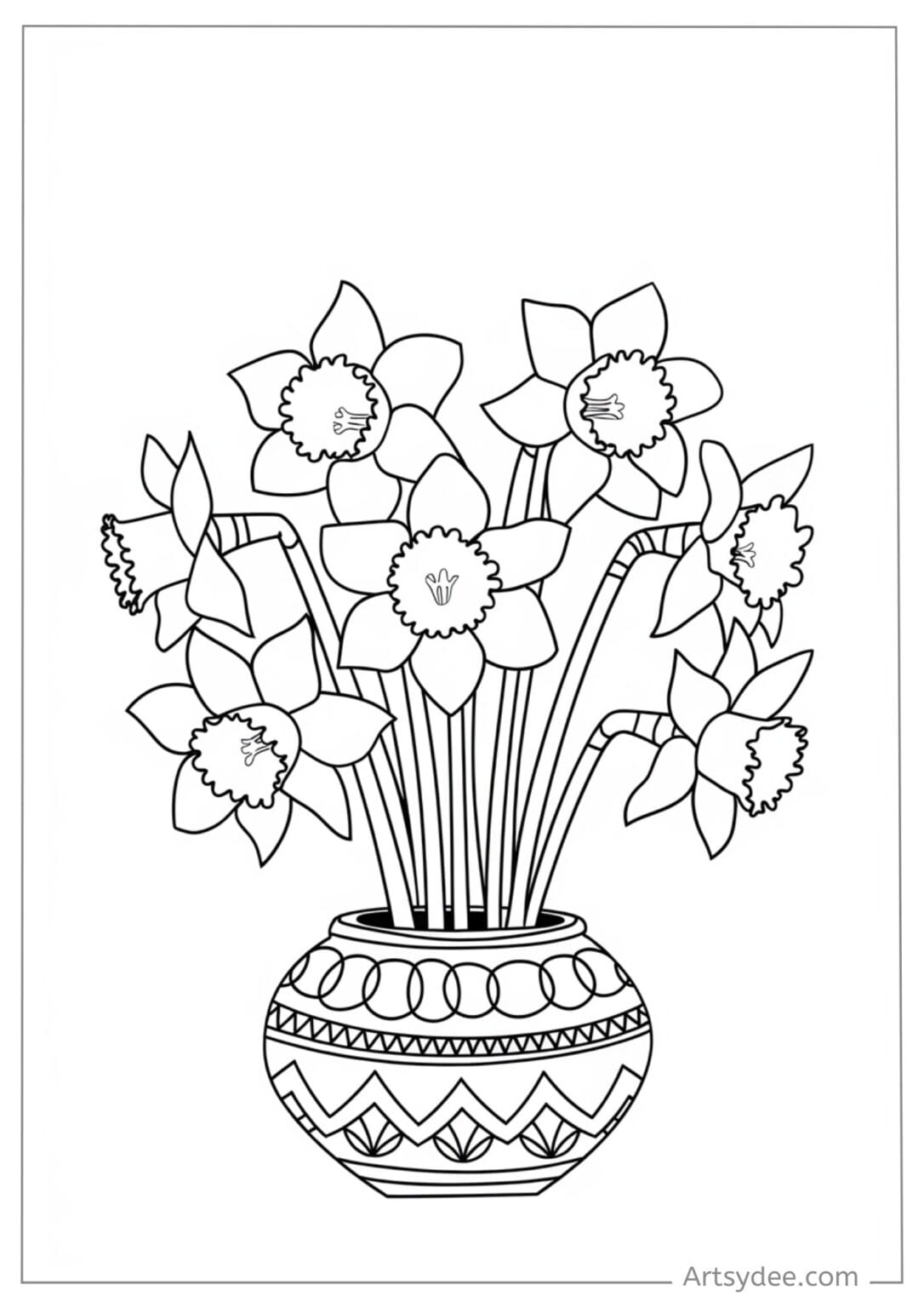 50+ Free Spring Coloring Pages for Kids and Adults (Printables ...