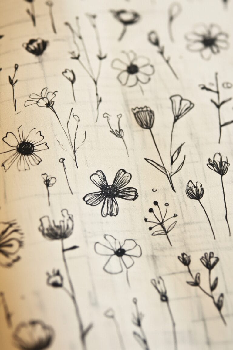 35 Ink Pen Art Ideas for Beginners + Free Drawing Templates! - Artsydee ...