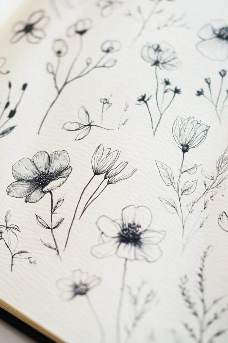 35 Ink Pen Art Ideas for Beginners + Free Drawing Templates! - Artsydee ...