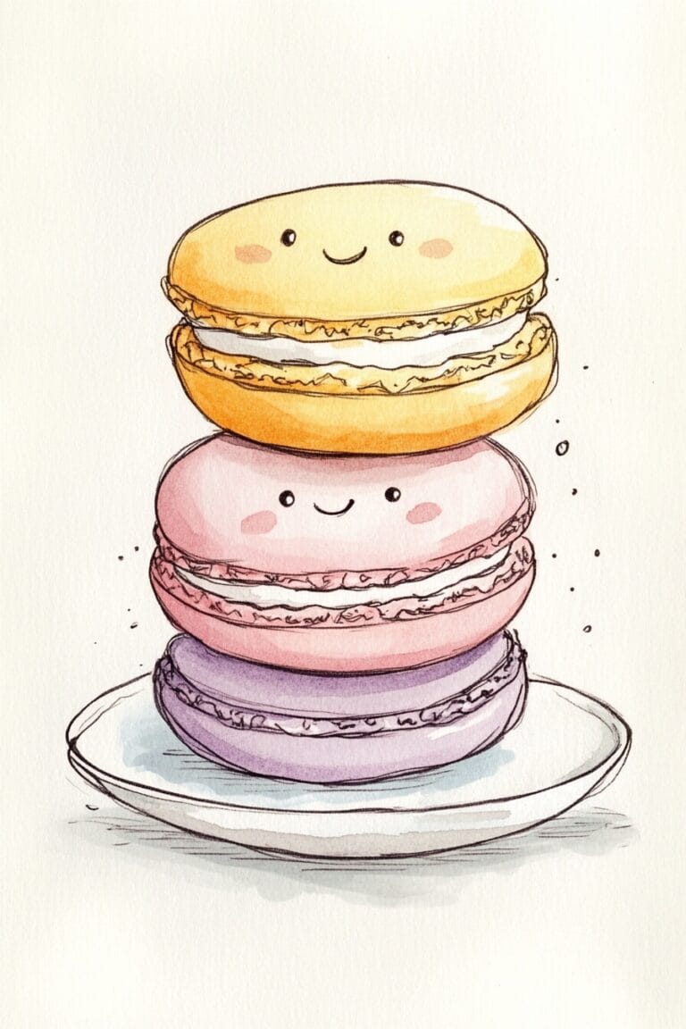 21+ Cute Kawaii Drawings for Beginners +FREE Drawing Templates ...