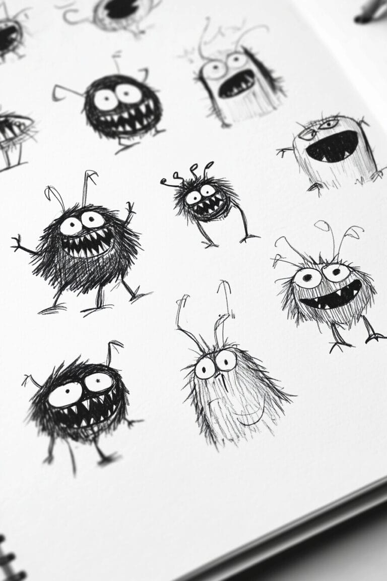 35 Ink Pen Art Ideas for Beginners + Free Drawing Templates! - Artsydee ...